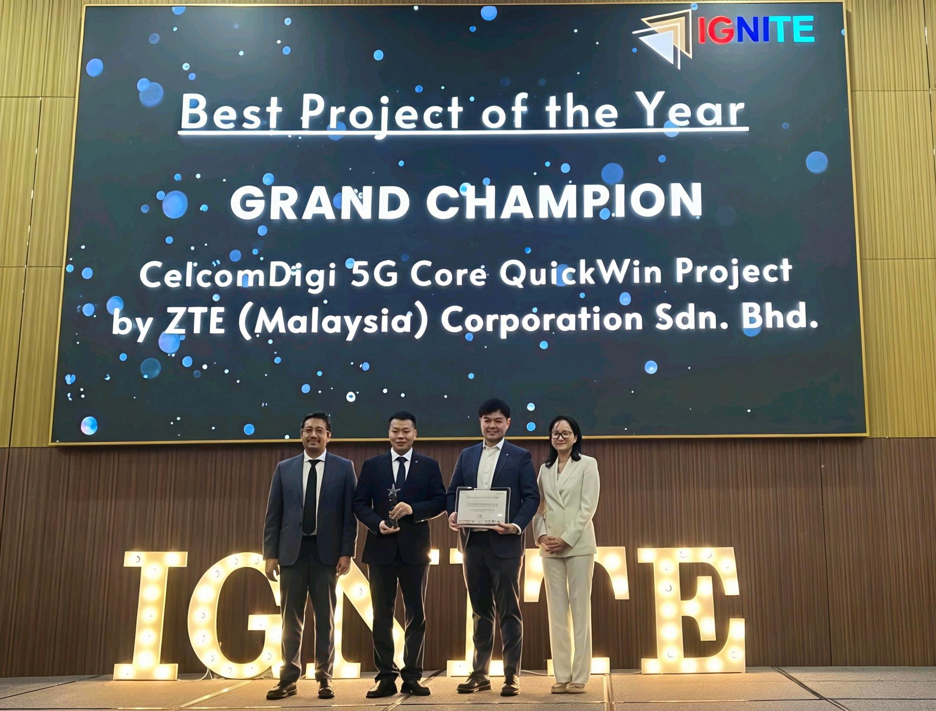 ‌ZTE Wins Dual Awards at PMI Malaysia 2025 for Driving Digital Future ...