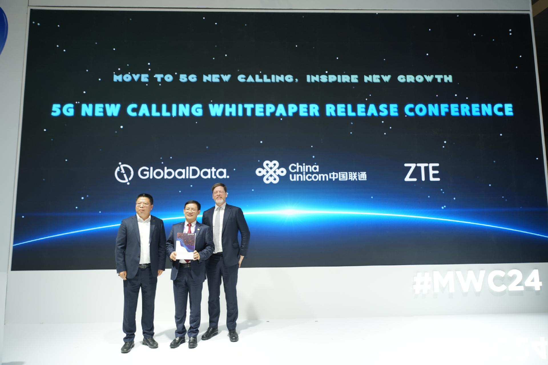 GlobalData, China Unicom and ZTE jointly release 5G New Calling ...