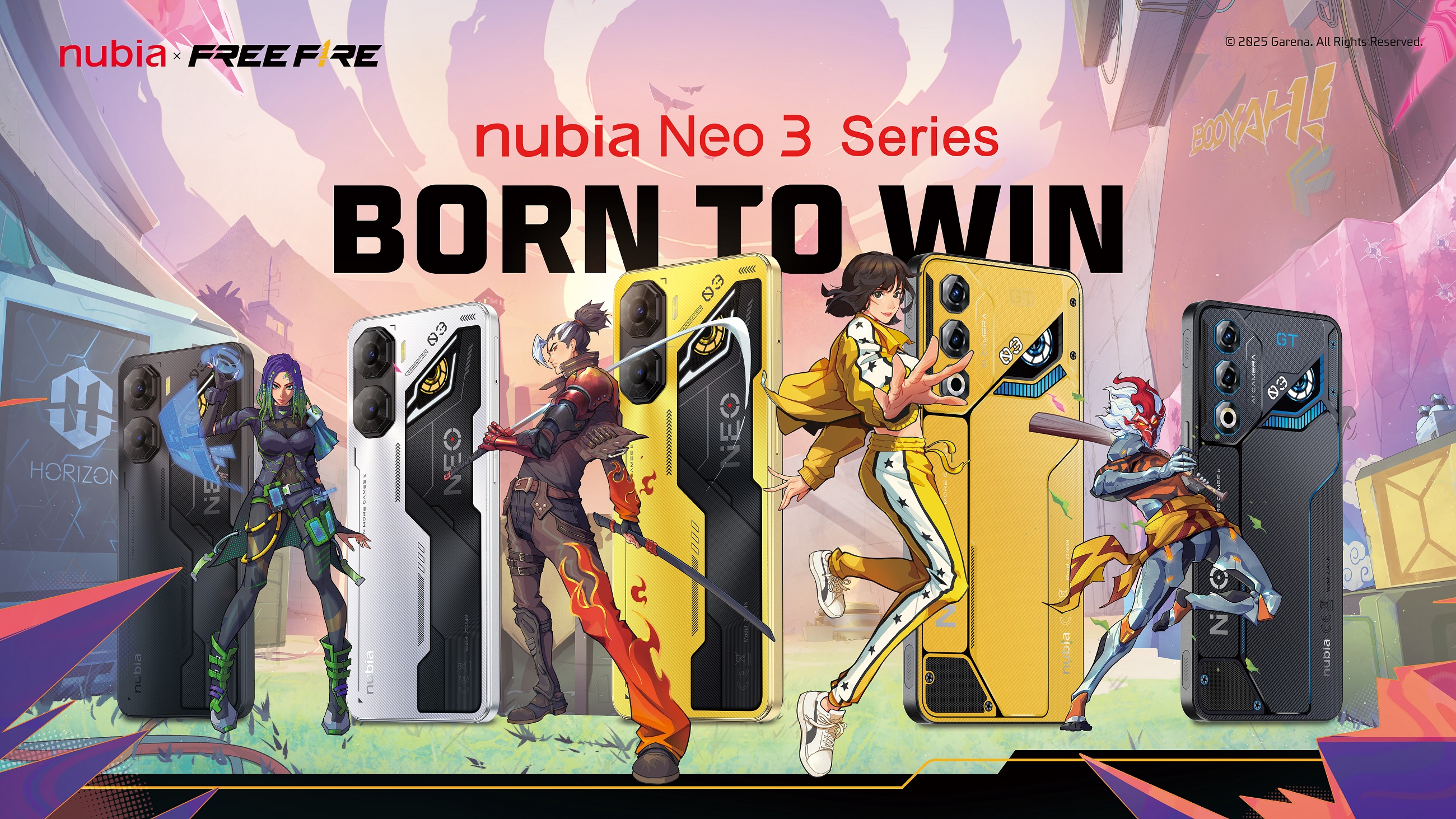 Born to Win: nubia Neo 3 series named Official Co-Branded Gaming ...