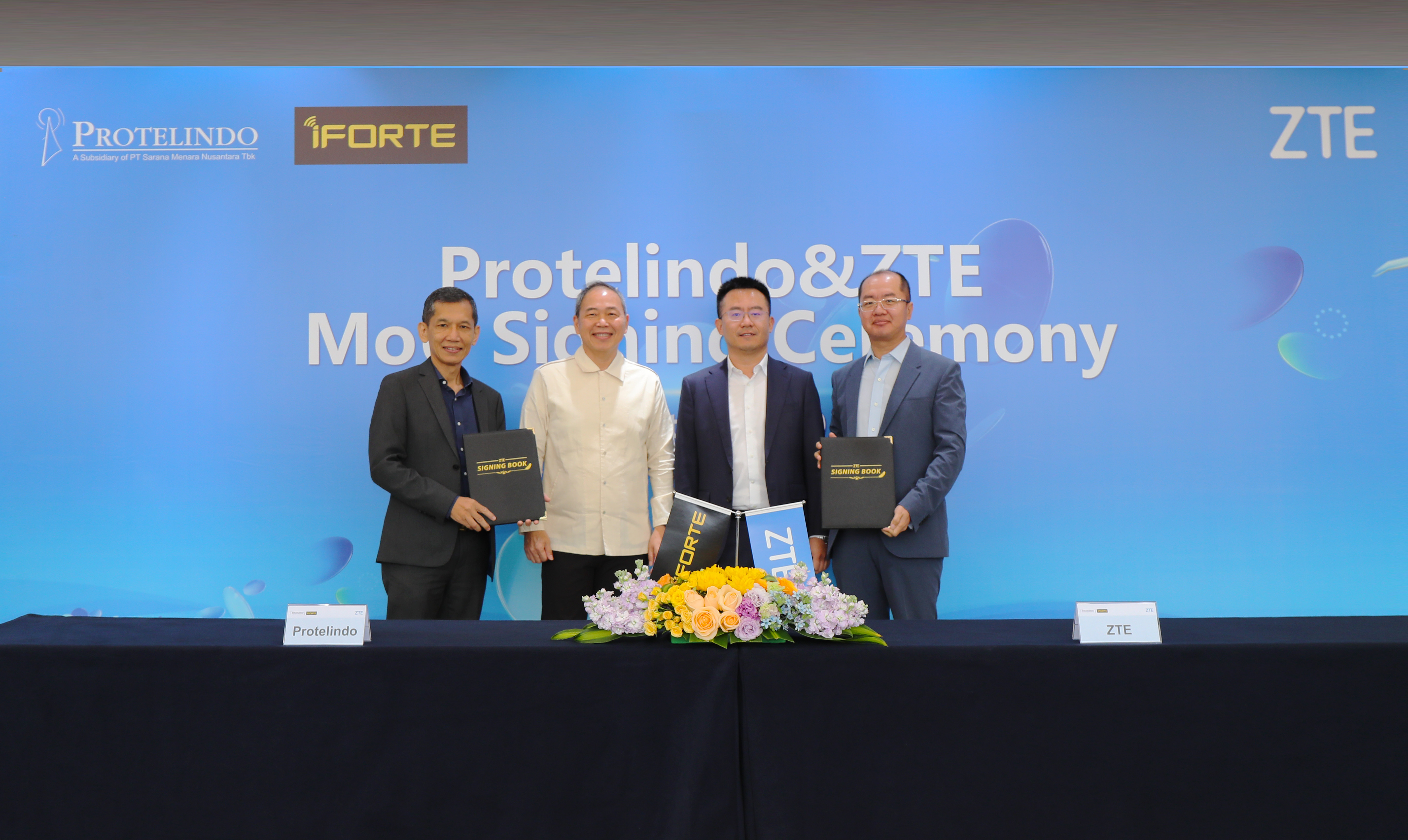 iForte and ZTE sign an MOU on telecom energy innovation to fuel the ...