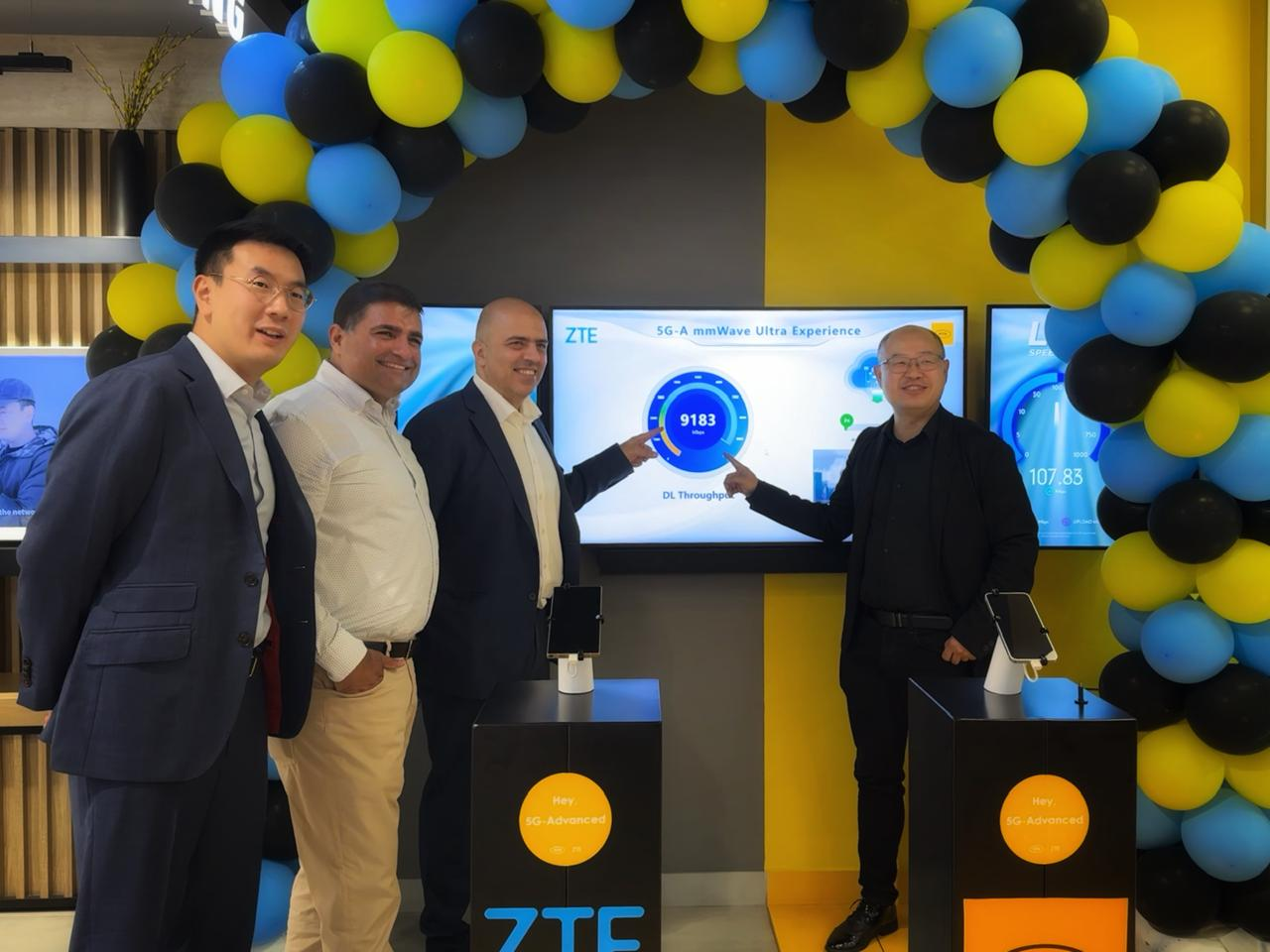 MTN and ZTE launch 5G-A public experience in South Africa, achieving 9. ...