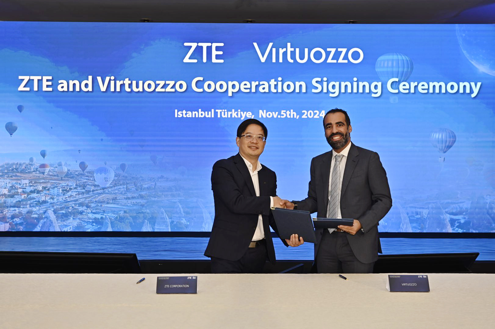 ZTE and Virtuozzo sign strategic cooperation agreement