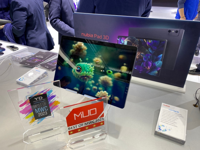 ZTE Nubia's first 3D•AI tablet: offers eyewear-free immersive 3D ...