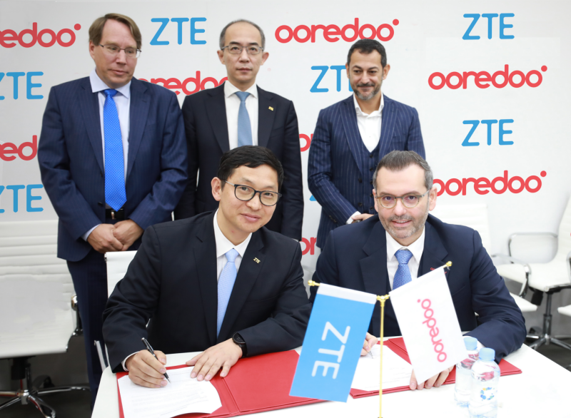 ZTE, Ooredoo Group extend partnership agreement for further five years