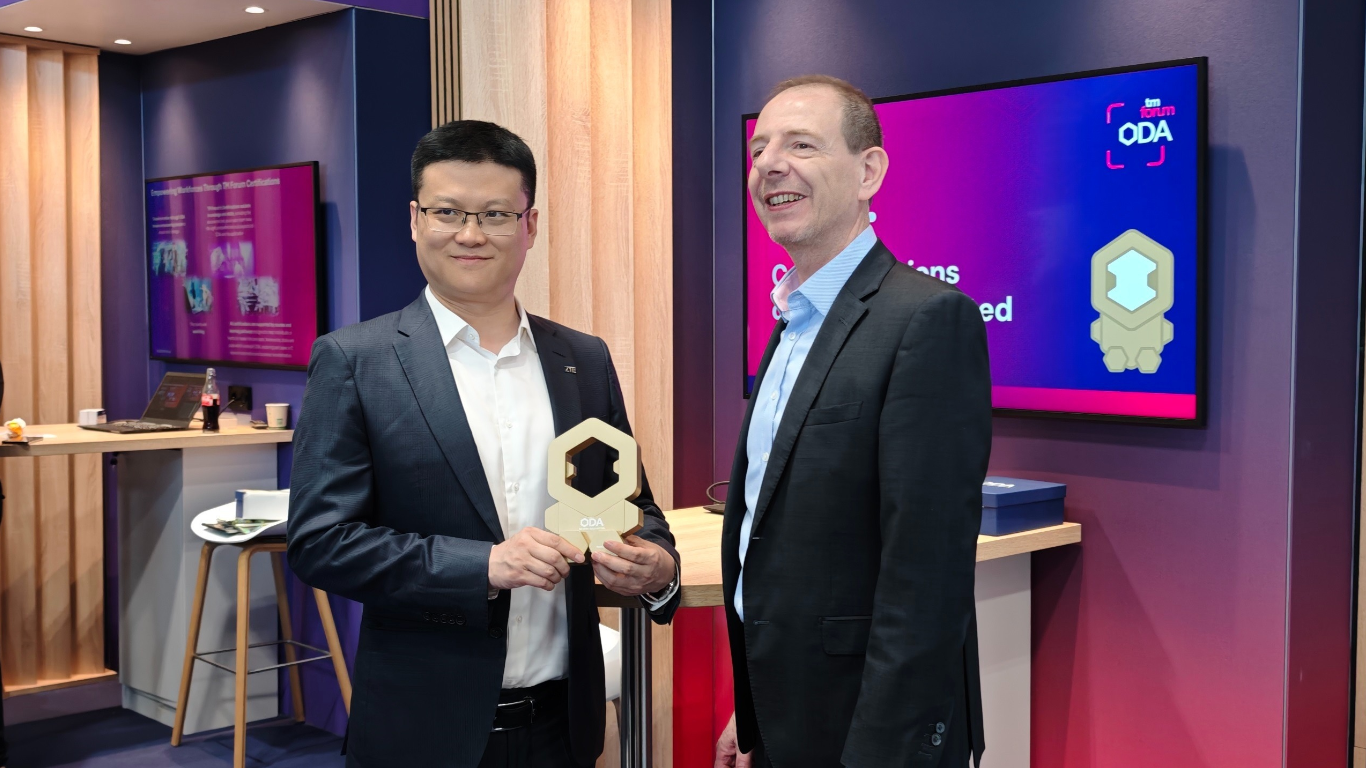 ZTE's OSS series products of AIR Net solution gain TM Forum's "Ready ...