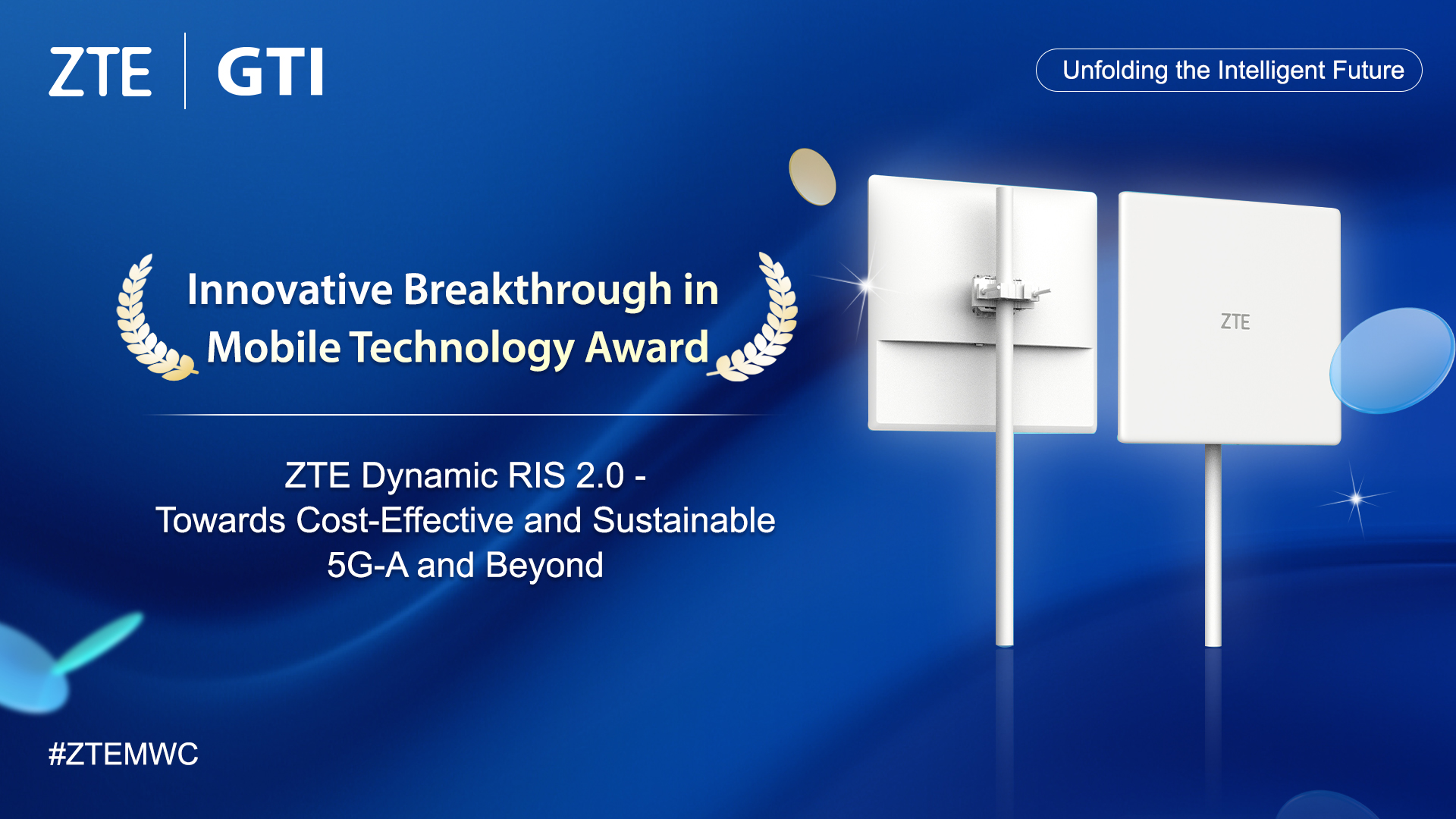 ZTE scoops multiple awards for its innovative solutions at the GTI Awards 2024