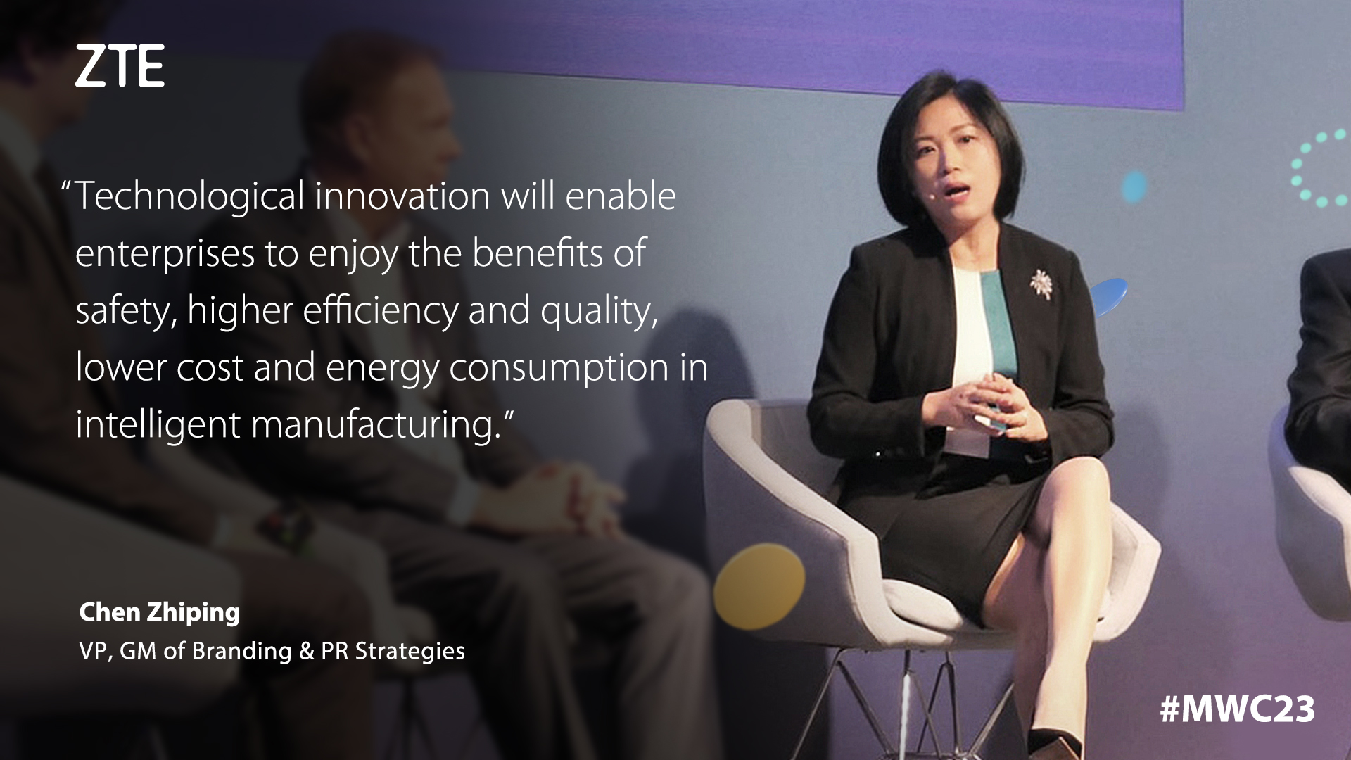 ZTE VP Chen Zhiping: 5G empowers digital intelligent industry ...