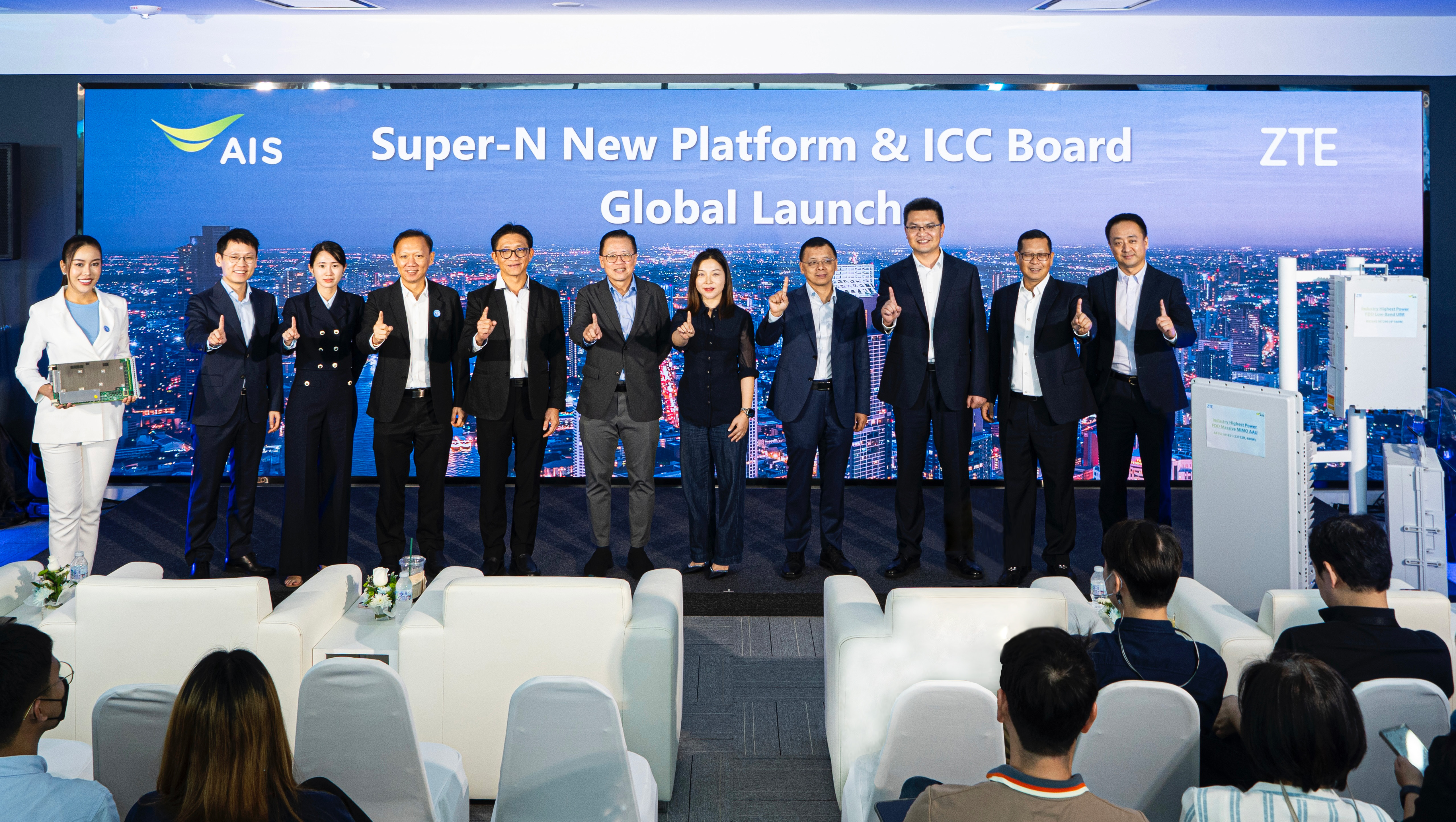 ZTE's latest generation of wireless products assist AIS in building a ...